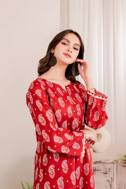 Dig. Red Wine 2Pc | BATIK UK