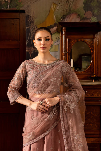 Rosaber Saree 3Pc - Formal Dress | BATIK UK